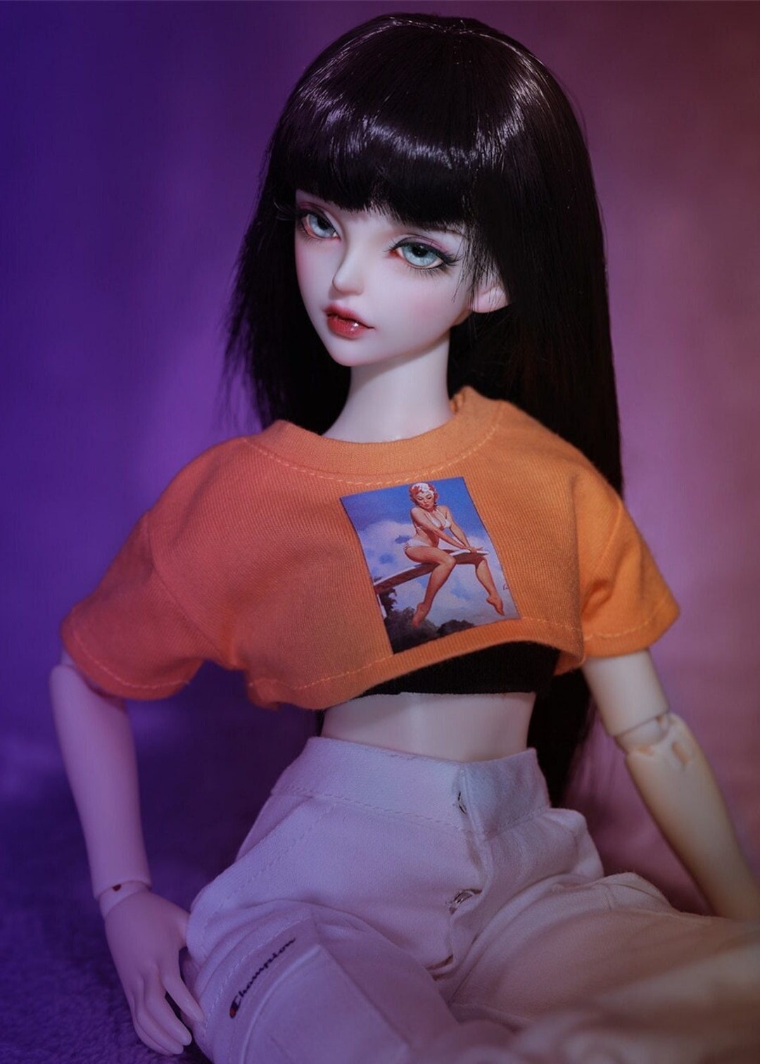 BJD Doll Full Set 1/4 BJD Fullset Posable Art Doll Ball Jointed Dolls ...