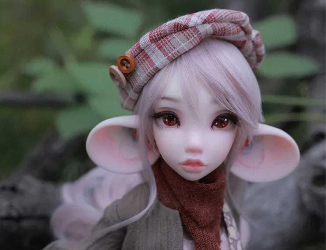 BJD Doll Full Set 1/4 BJD Fullset Posable Art Doll Ball Jointed Dolls BJD Girl Body Female Bjd ...