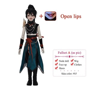 BJD Doll Full Set 1/4 BJD Fullset Posable Art Doll Ball Jointed Dolls ...