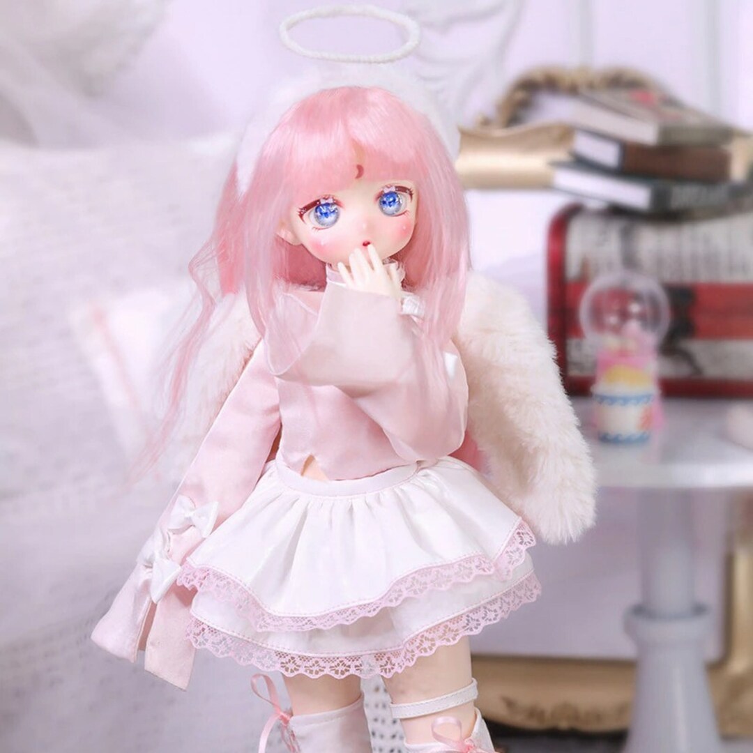 BJD Doll Full Set, 1/4 Scale, Angel Princess, Collectible Art Doll - Etsy