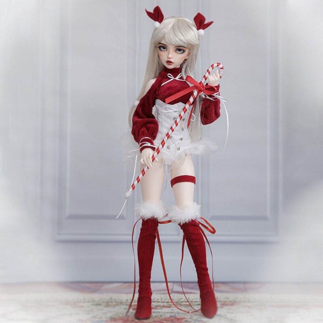 BJD Doll Full Set 1/4 BJD Fullset Posable Art Doll Ball Jointed Dolls ...