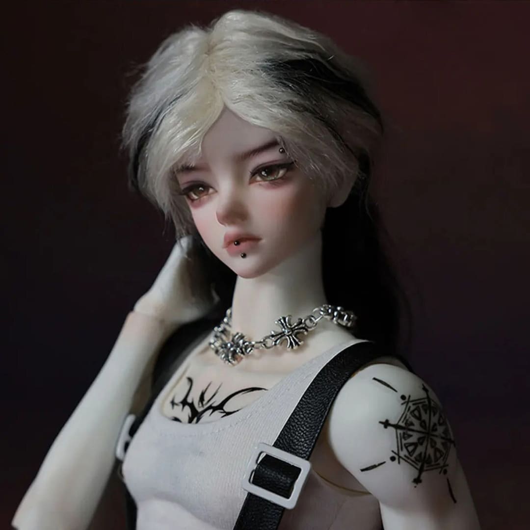 BJD Doll Full Set 1/4 BJD Fullset Posable Art Doll Ball Jointed Dolls ...