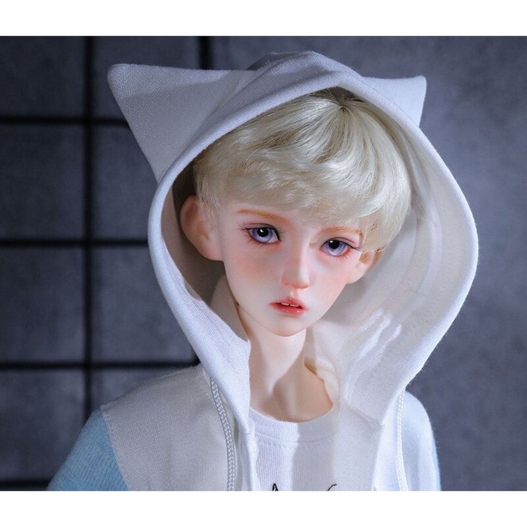 BJD Doll Full Set 1/4: Posable Resin Art Doll, School Studying Student ...
