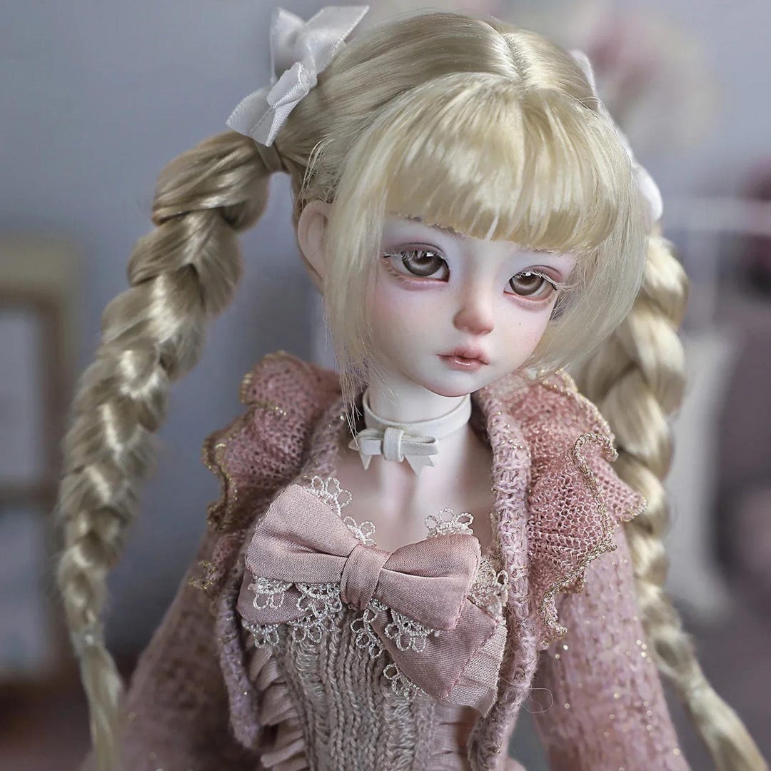 BJD Doll Full Set 1/4 BJD Fullset Posable Art Doll Ball Jointed Dolls BJD Vintage Lolita Style ...