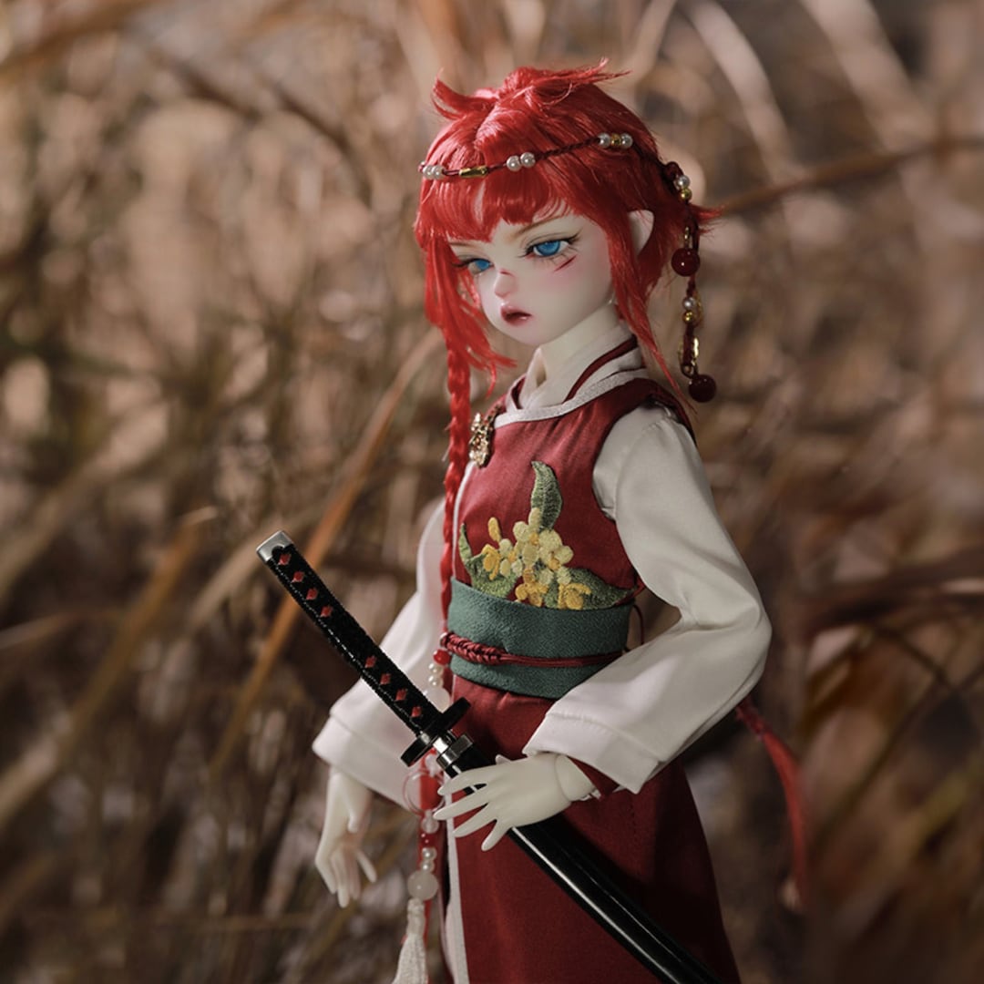 BJD Doll Full Set 1/4 BJD Fullset Posable Art Doll Ball Jointed Dolls ...