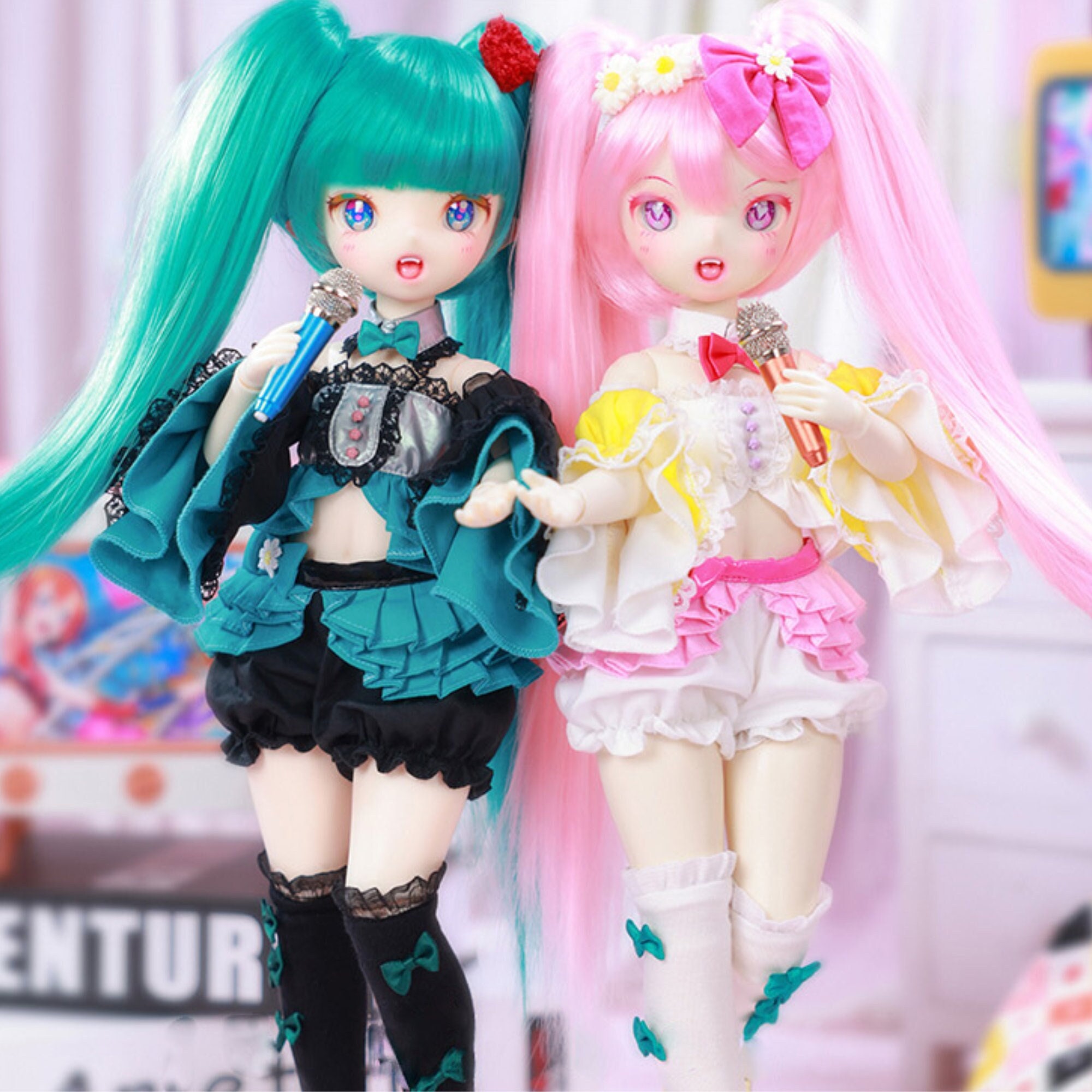 Bjd Doll Full Set 1 4 Anime Bjd Fullset Posable Art Doll Ball Etsy