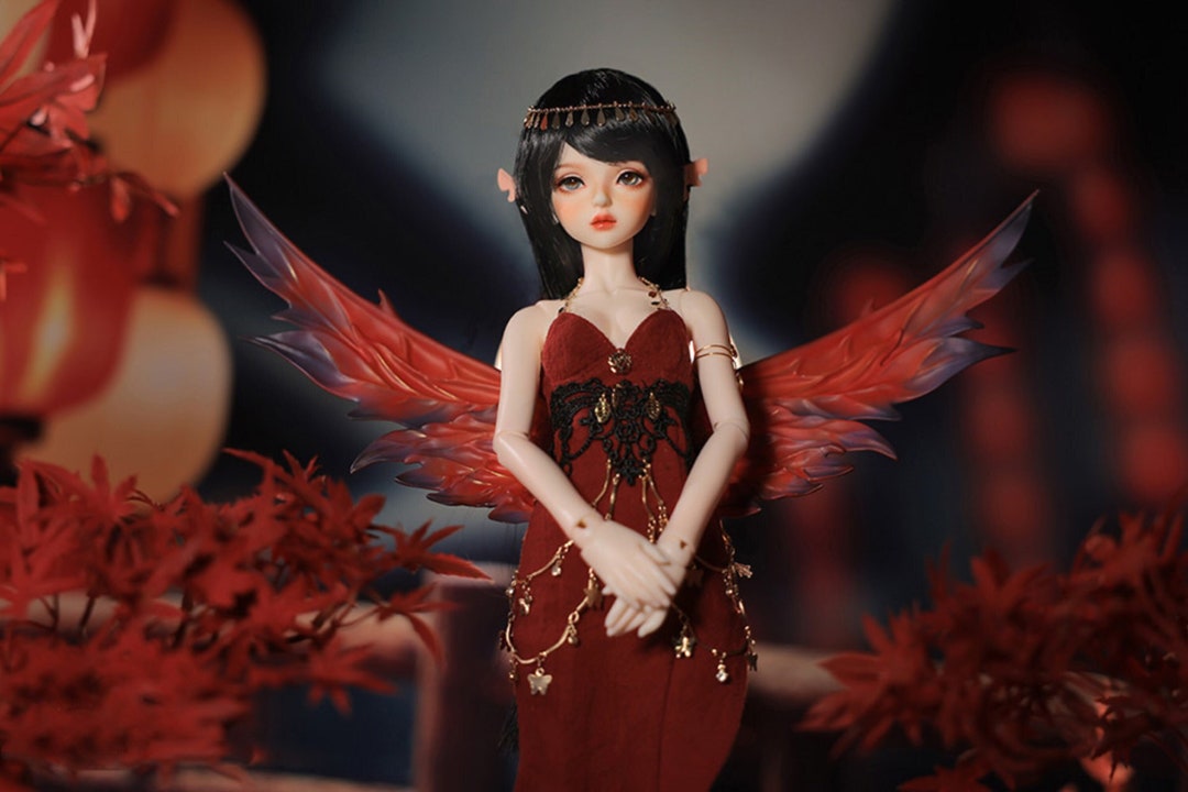 BJD Doll Full Set 1/4 BJD Fullset Posable Art Doll Ball Jointed Dolls ...