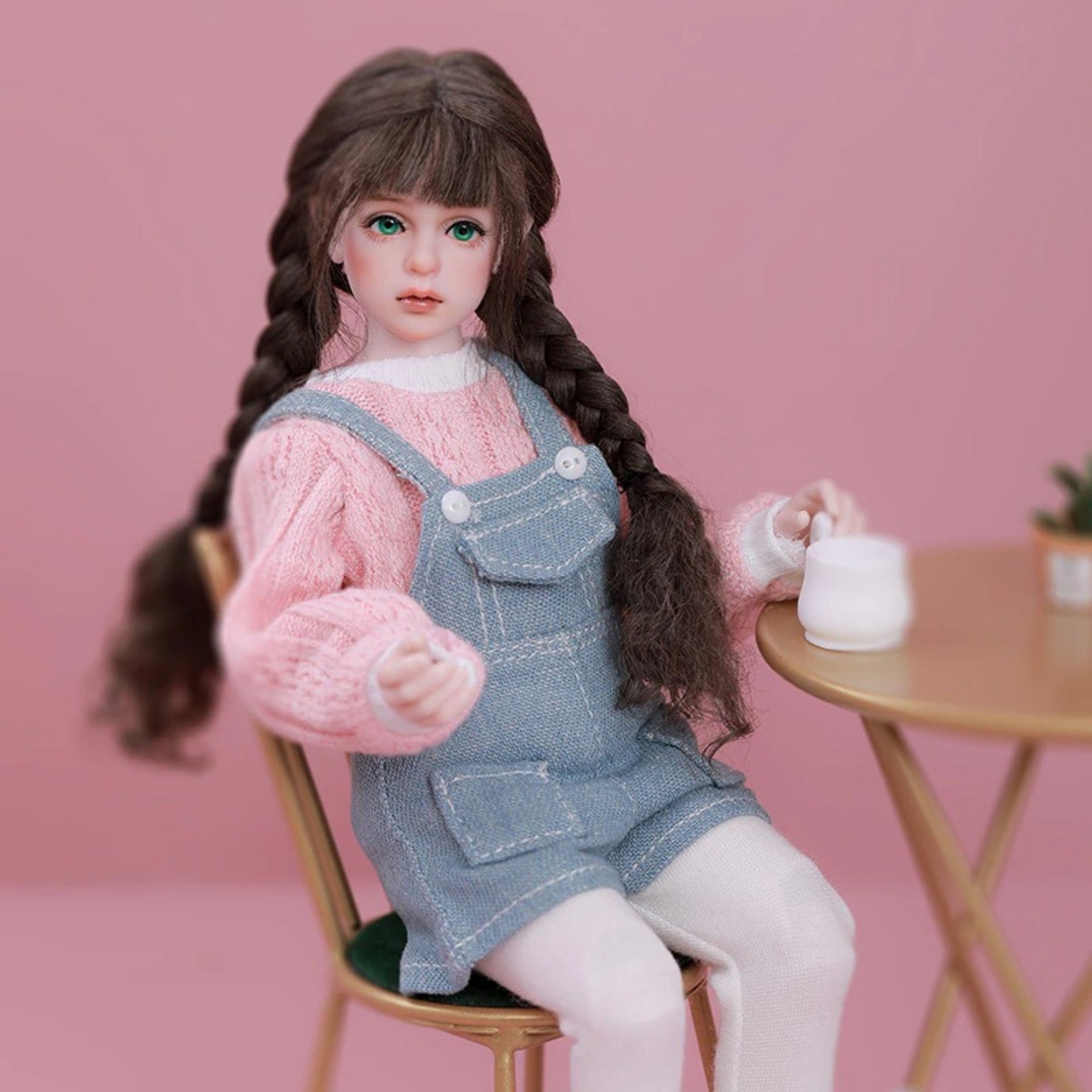 Bjd Doll Full Set 1 6 Bjd Fullset Posable Art Doll Ball Etsy