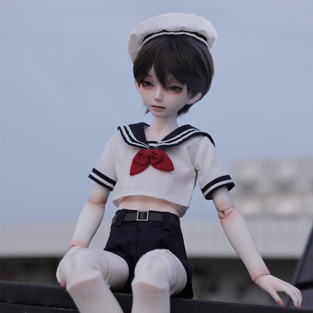 Sailor BJD Doll Full Set 1/4 BJD Fullset Posable Art Doll Ball Jointed ...