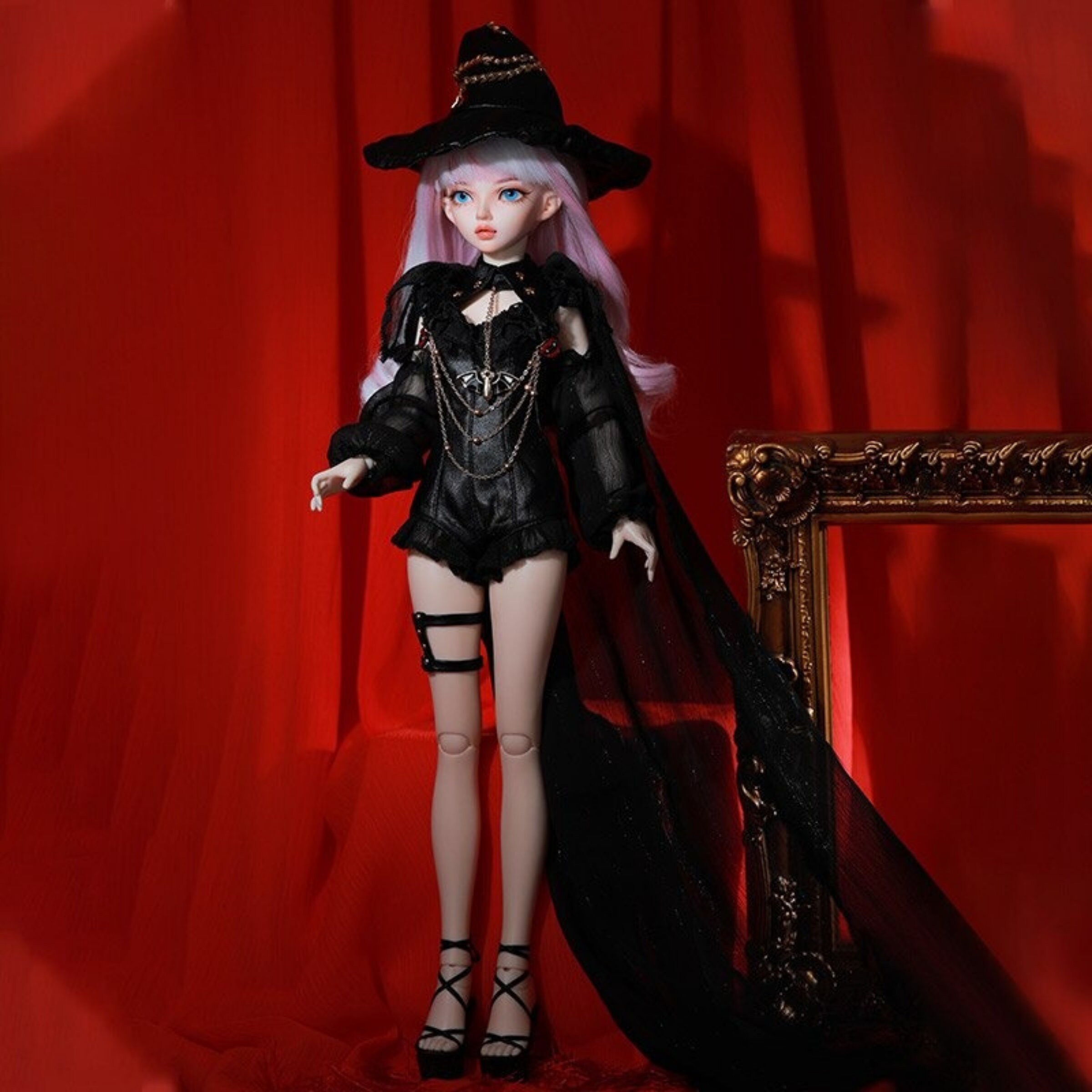 BJD Doll Full Set Witch 1/4 BJD Fullset Posable Art Doll Ball - Etsy