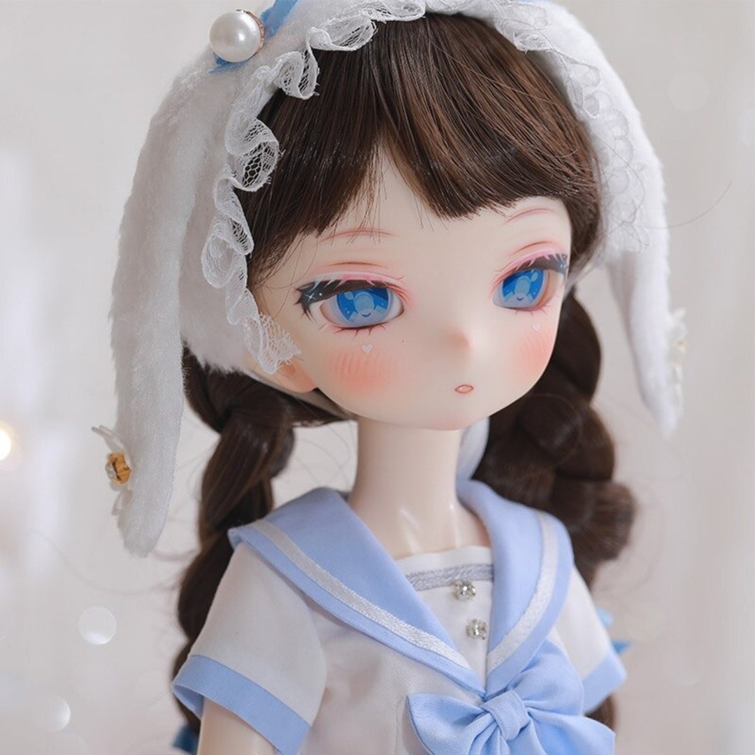 Anime BJD Doll Full Set 1/4 BJD Fullset Posable Art Doll Ball Jointed ...