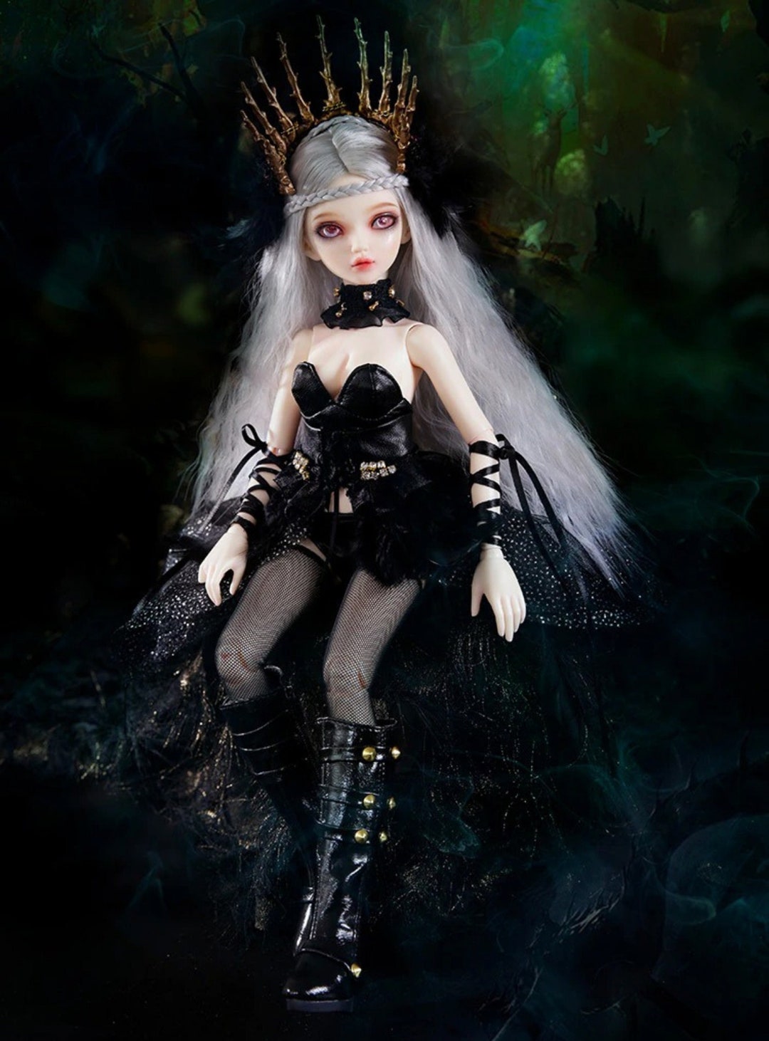BJD Doll Full Set 1/4 BJD Fullset Posable Art Doll Ball Jointed Dolls ...