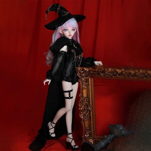 BJD Doll Full Set Witch 1/4 BJD Fullset Posable Art Doll Ball Jointed ...