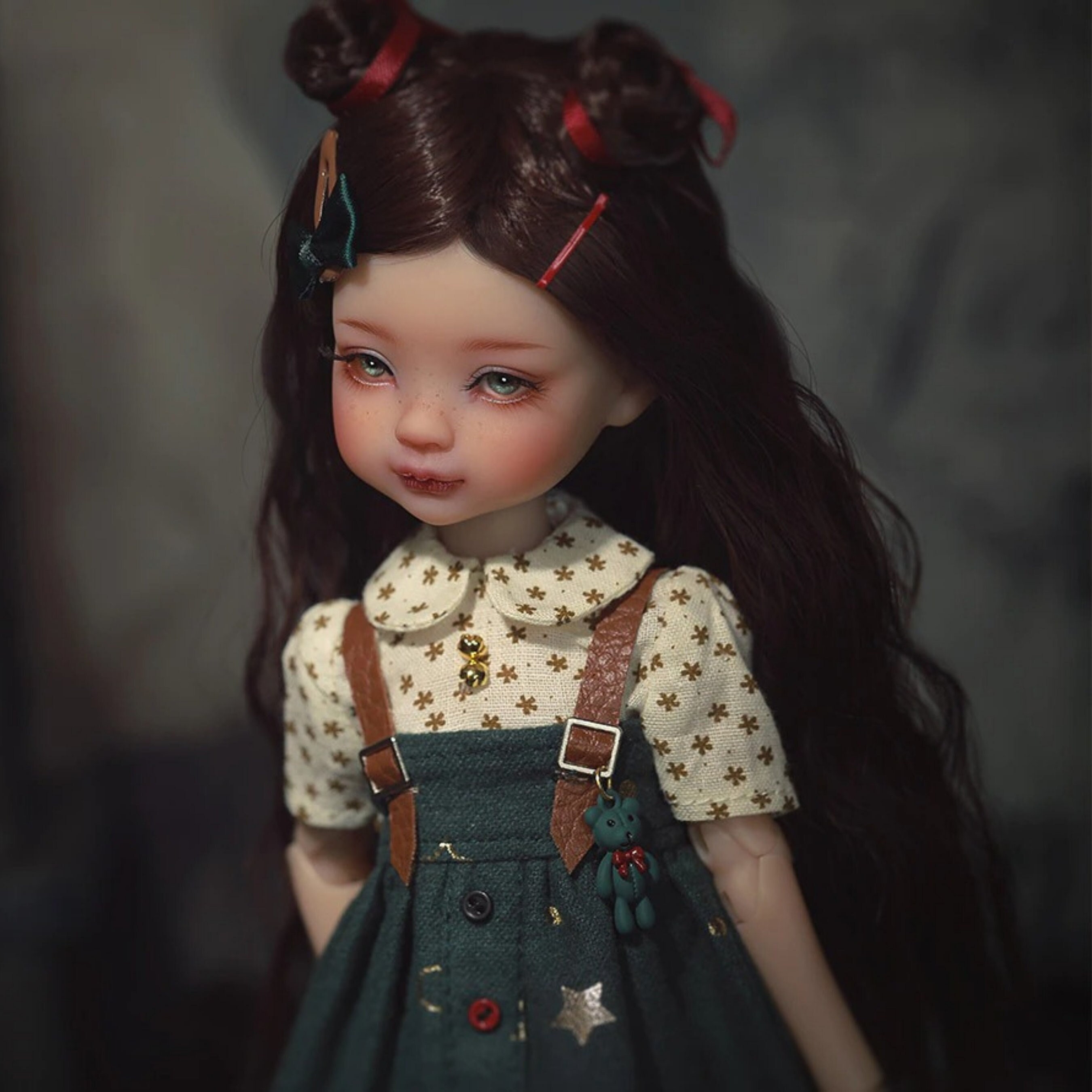 Bjd Doll Full Set 1 6 Female Girl Body Ball Jointed Dolls Tiny Etsy