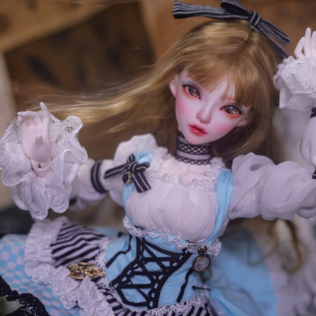 Bjd Doll Full Set 1 4 Bjd Fullset Posable Art Doll Ball Etsy