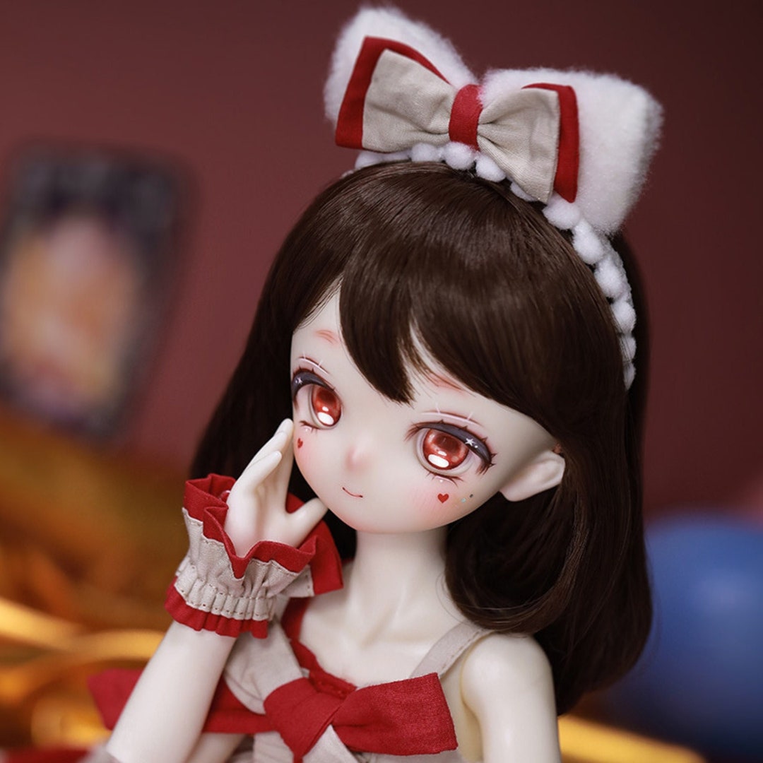 BJD Doll Full Set 1/4 BJD Fullset Posable Art Doll Ball Jointed Dolls ...