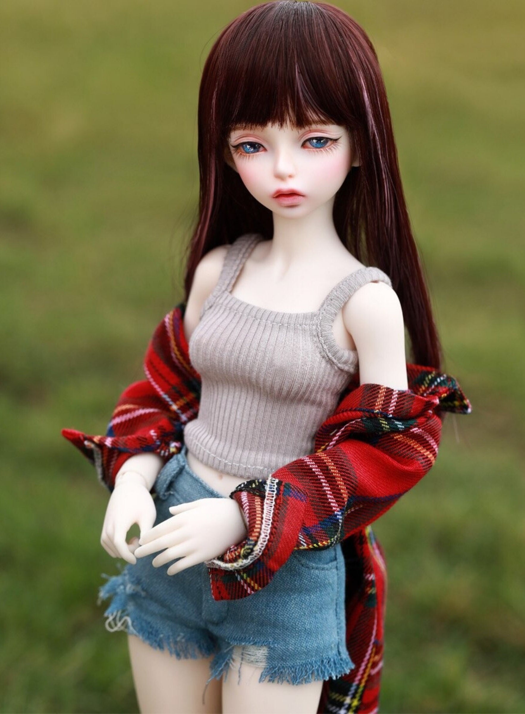 Bjd Doll Full Set 1 4 Bjd Fullset Posable Art Doll Ball Etsy