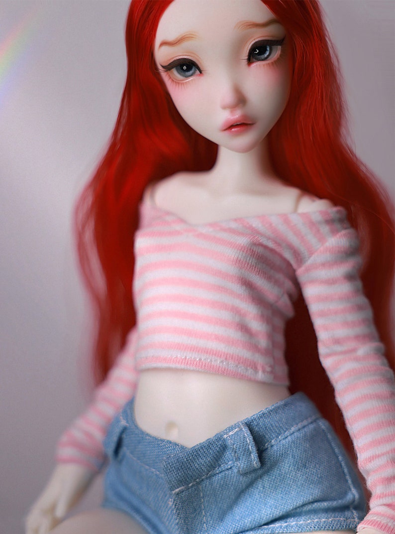 Bjd Doll Full Set 1 4 Bjd Fullset Posable Art Doll Ball Etsy