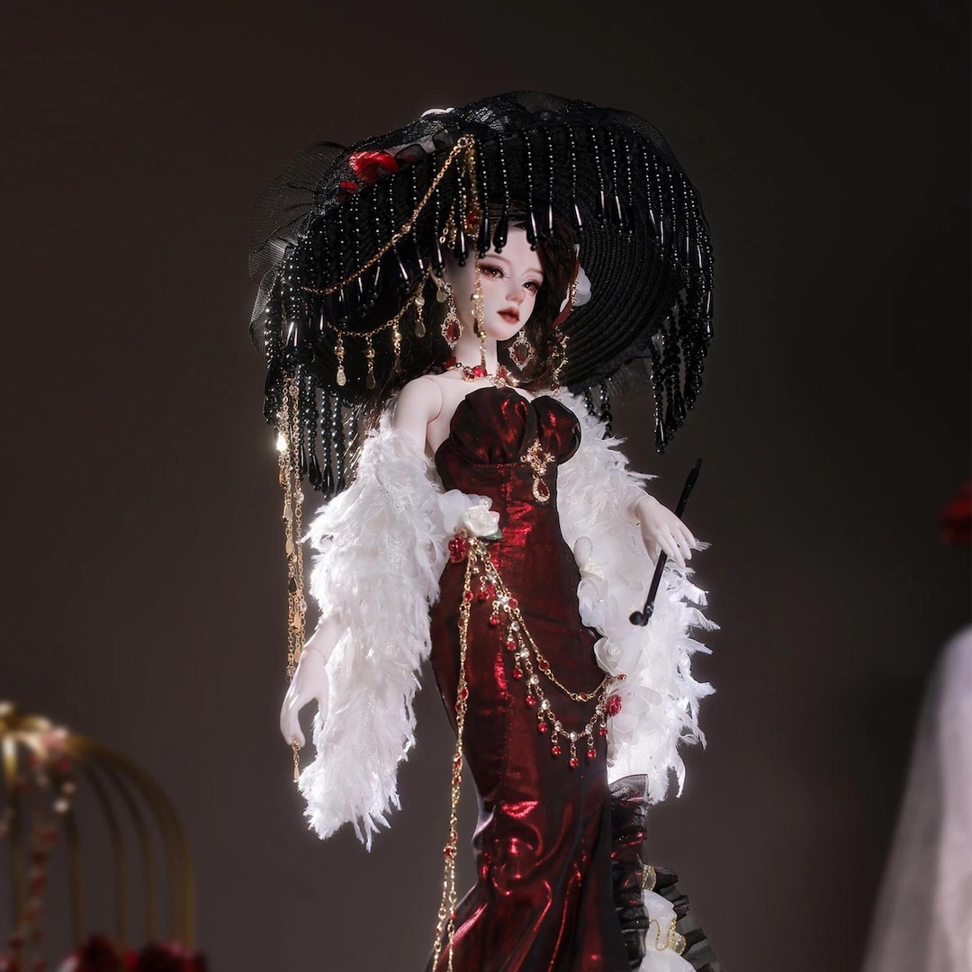 BJD Doll Full Set 1/4, Posable Resin Art Doll - Etsy