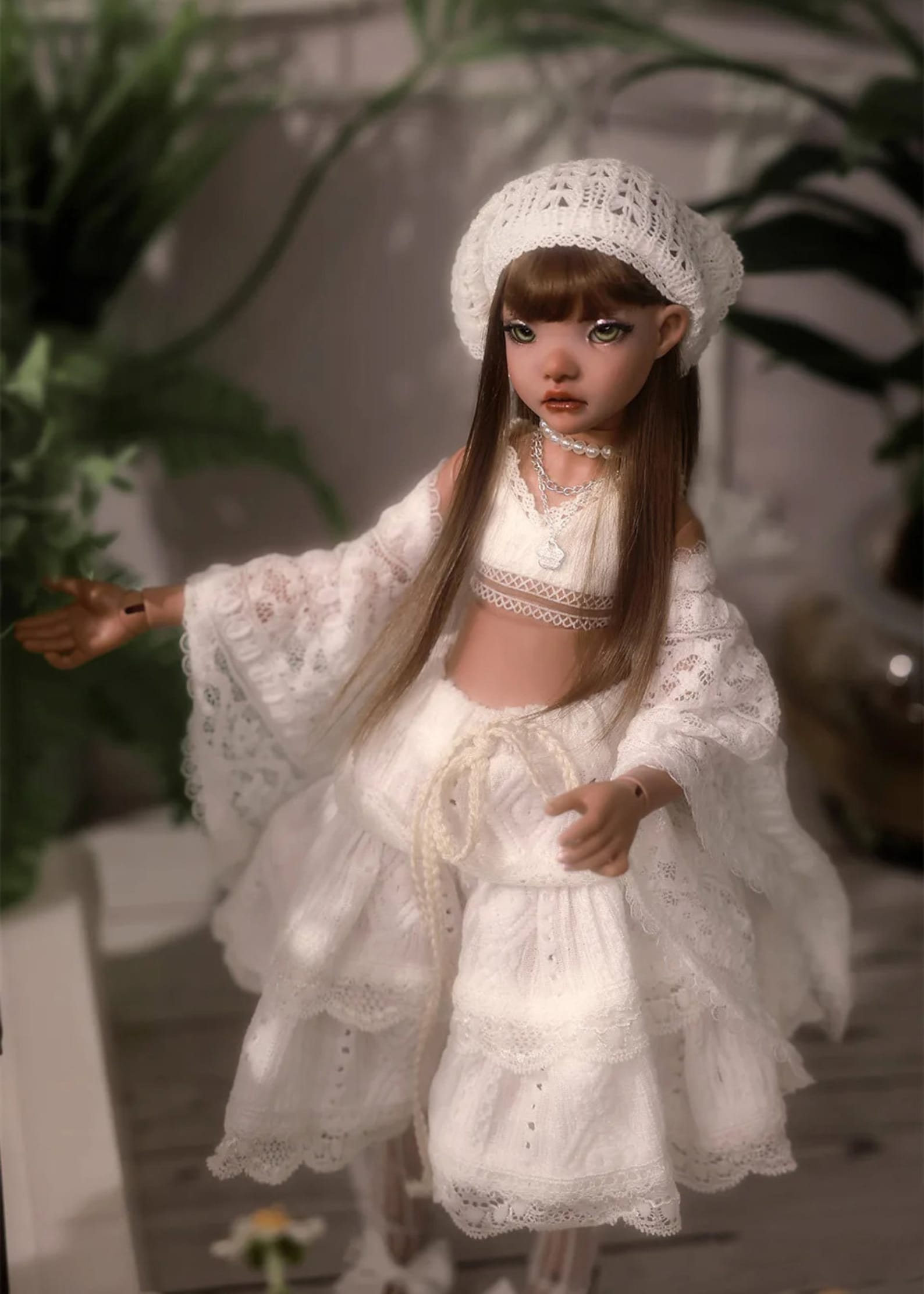 BJD Doll Full Set 1/4 BJD Fullset Posable Art Doll Ball Jointed Dolls ...