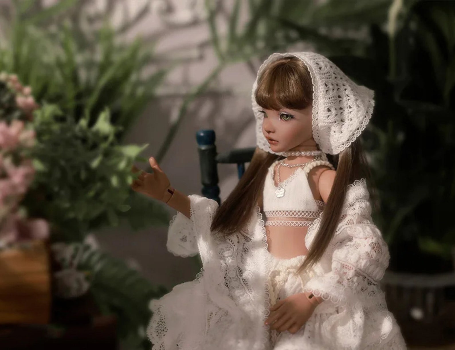 BJD Doll Full Set 1/4 BJD Fullset Posable Art Doll Ball Jointed Dolls ...