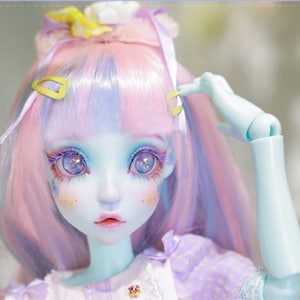 Anime BJD Doll Full Set 1/4 BJD Fullset Posable Art Doll Enime Eyes ...