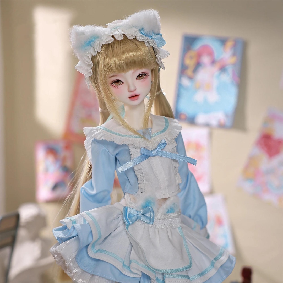 BJD Doll Full Set 1/4, Posable Resin Art Doll, Gift for Girls - Etsy