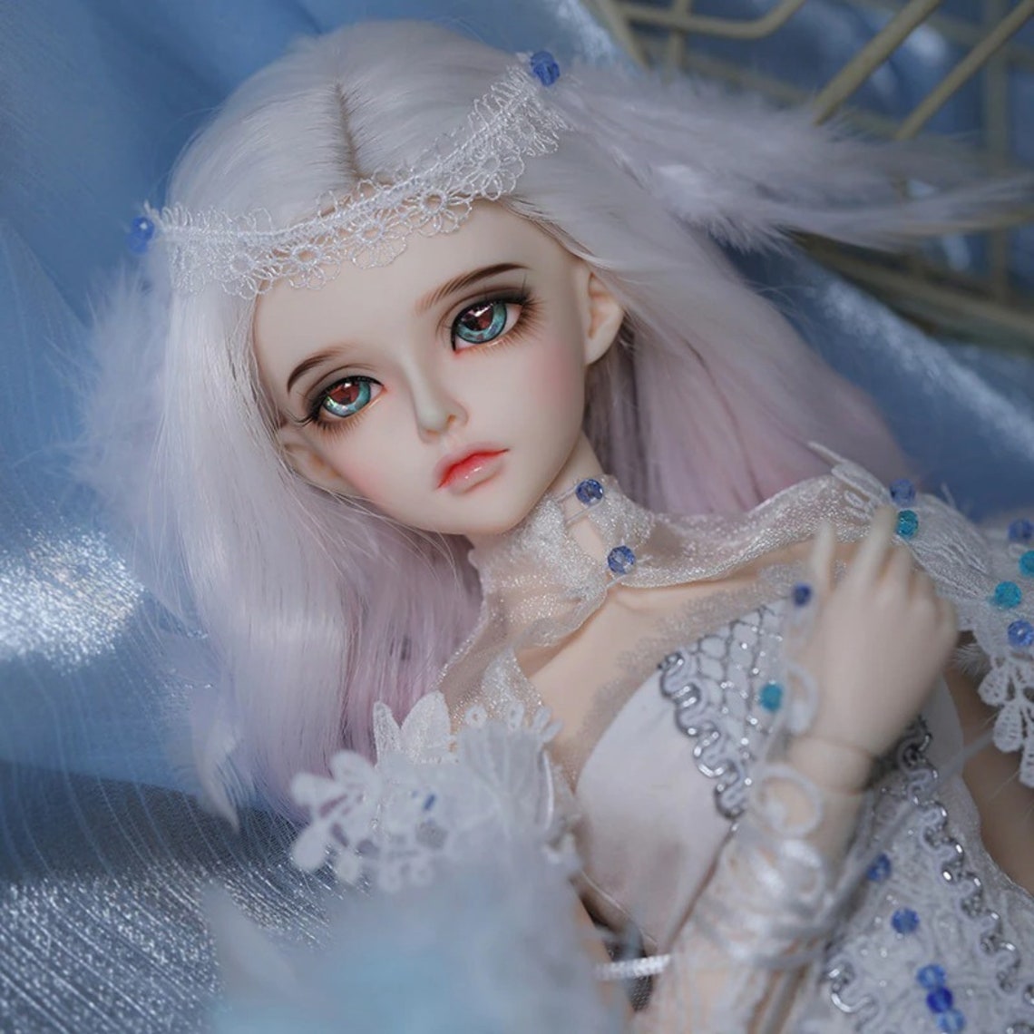 Bjd Doll Full Set 1 4 Female Girl Body Ball Jointed Dolls Etsy