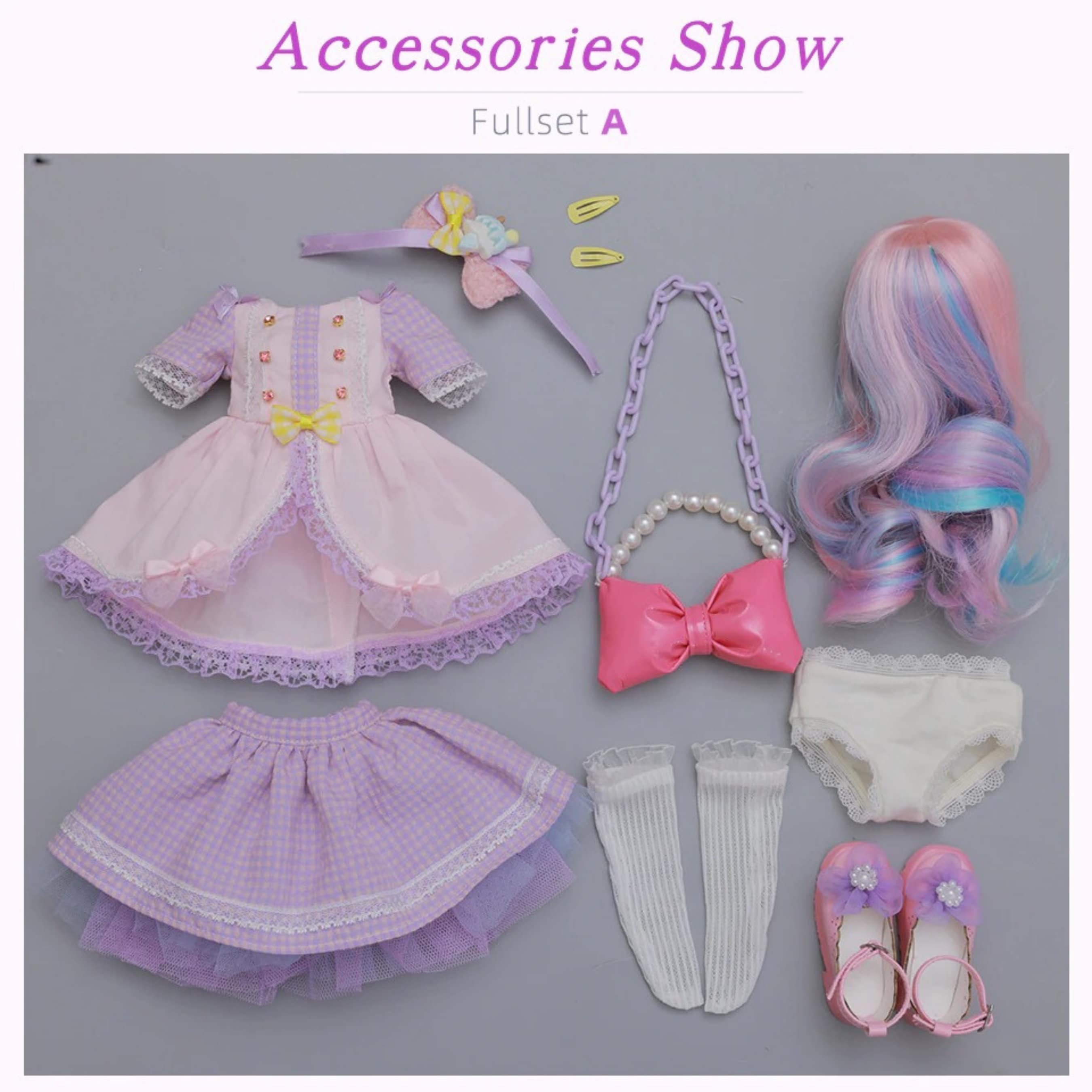 Anime BJD Doll Full Set 1/4 BJD Fullset Posable Art Doll Enime - Etsy ...