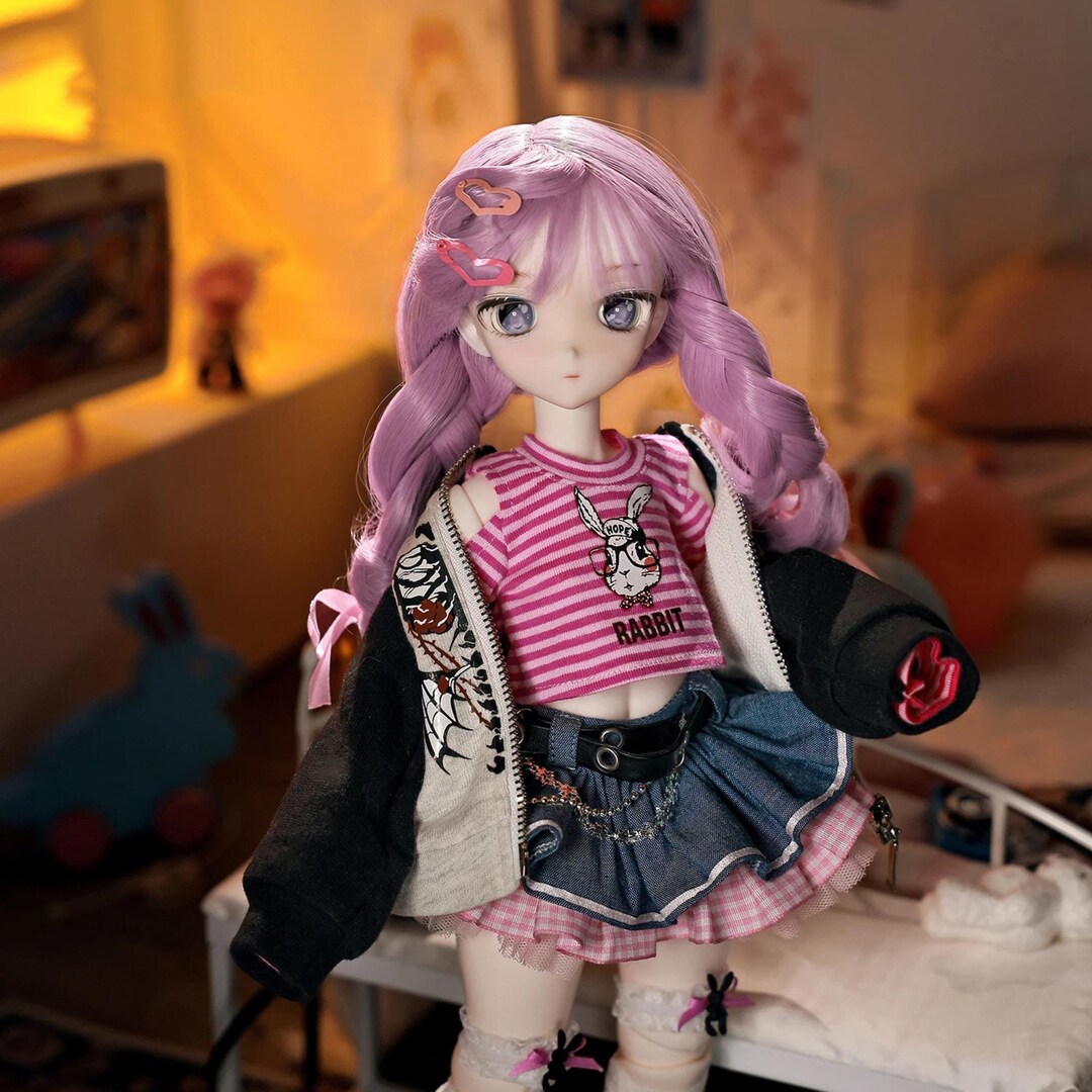 BJD Doll Full Set 1/4, Posable Resin Art Doll, Birthday Gift - Etsy