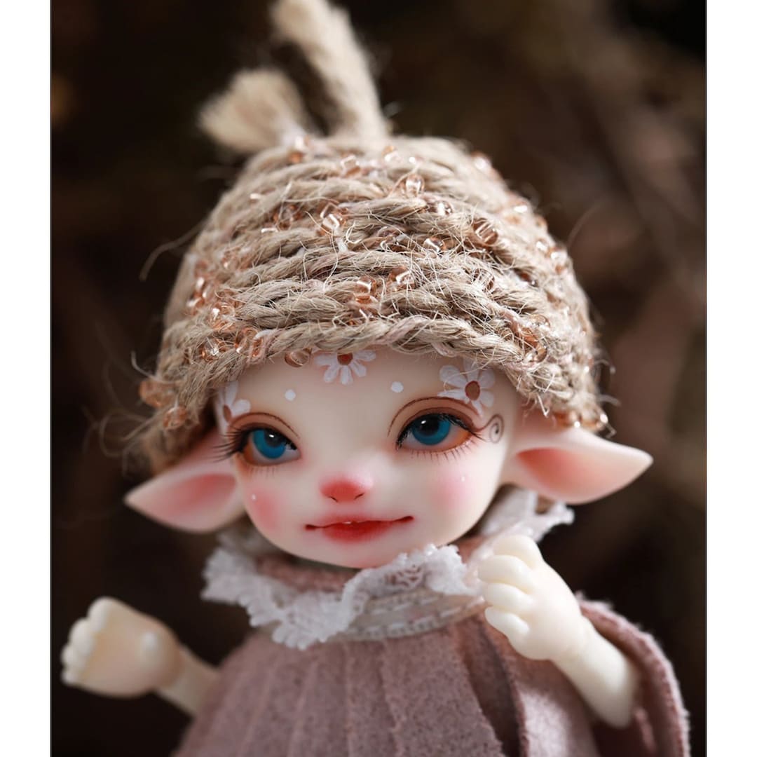 Tiny Realpuki BJD Doll Full Set 1/13 BJD Fullset Posable Art Doll Ball ...