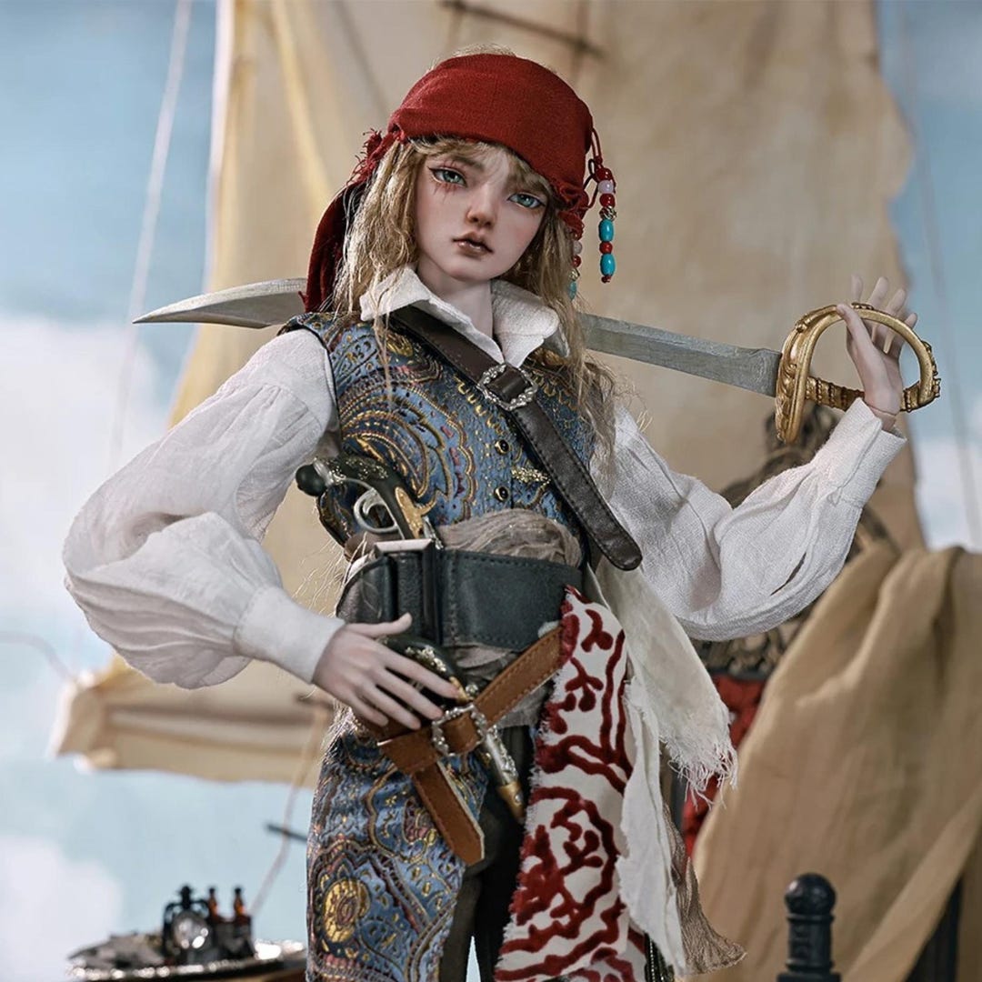 BJD Doll Full Set 1/4 BJD Fullset Art Doll Ball Jointed Dolls BJD Sea ...