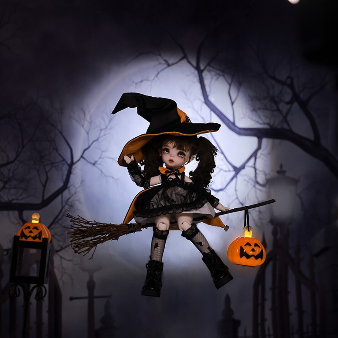 BJD Doll Full Set 1/6 BJD Fullset Posable Art Doll Halloween Ball ...
