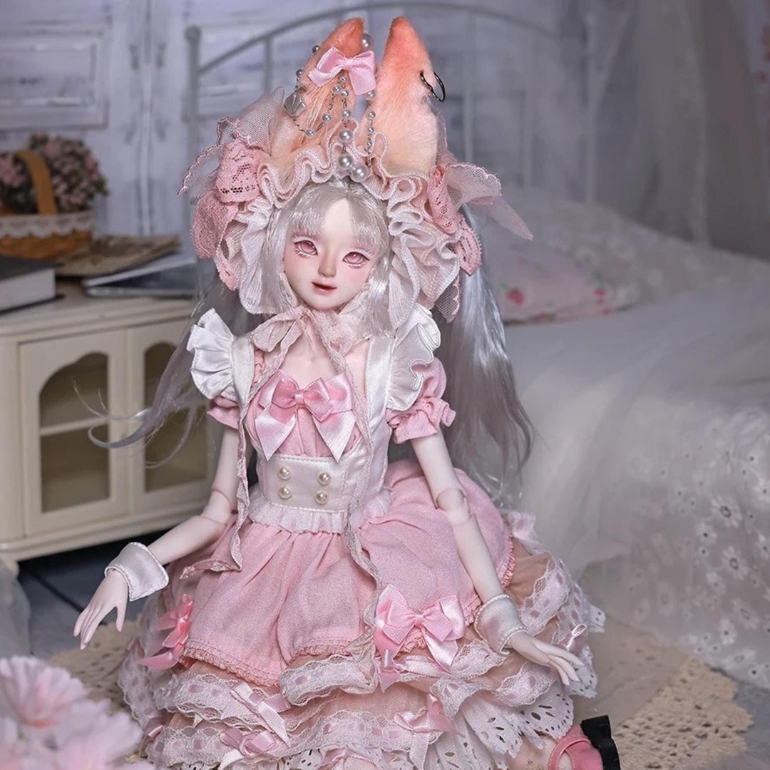 BJD Doll Full Set 1/4, Posable Resin Art Doll, Birthday Gift - Etsy