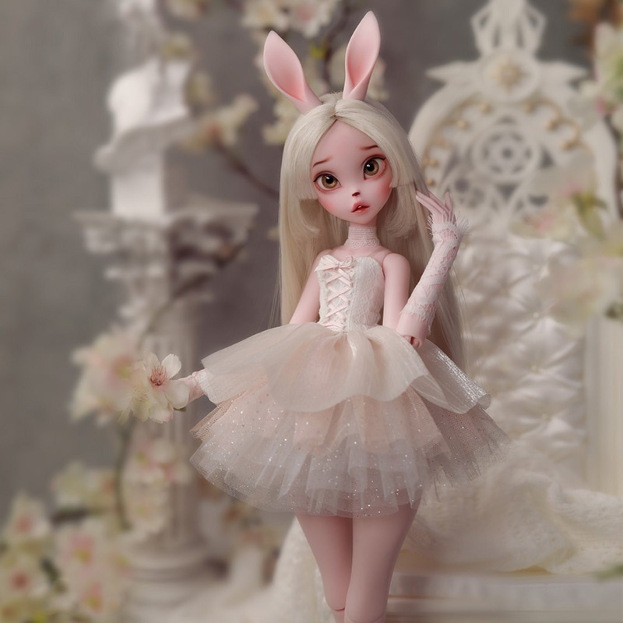 Anime Bjd Doll Full Set 1 4 Bjd Fullset Posable Art Doll Enime Etsy