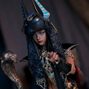 BJD Doll Full Set 1/4 BJD Fullset Posable Art Doll Ball Jointed Dolls ...