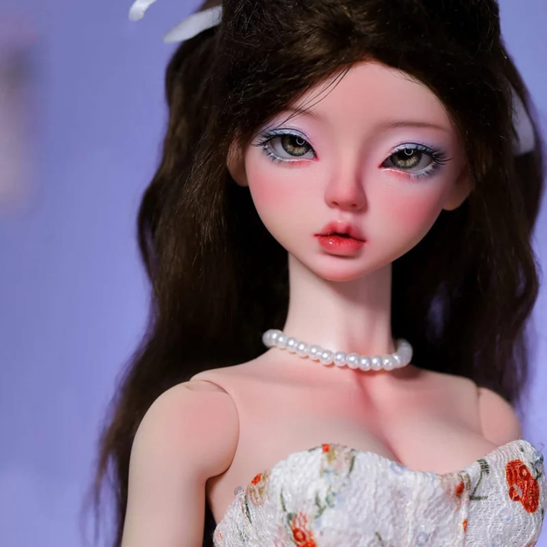 BJD Doll Full Set 1/4 BJD Fullset Posable Art Doll Ball Jointed Dolls BJD Girl Body Female Bjd ...