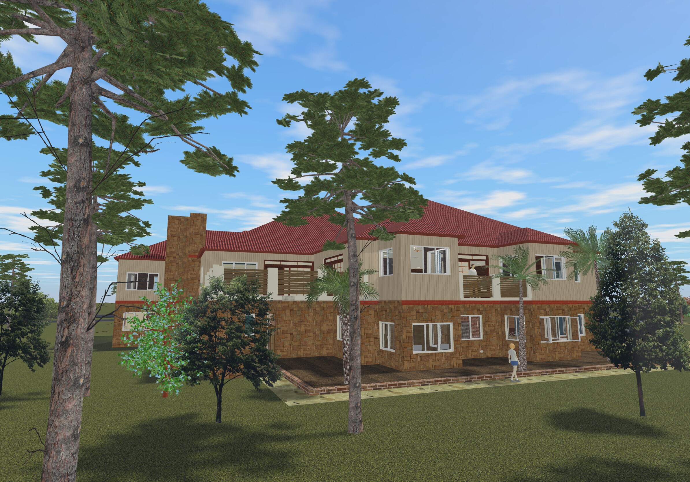 Kandi Ranch 2 Story Master up Custom Floor Plan W 2D and 3D Renders and ...