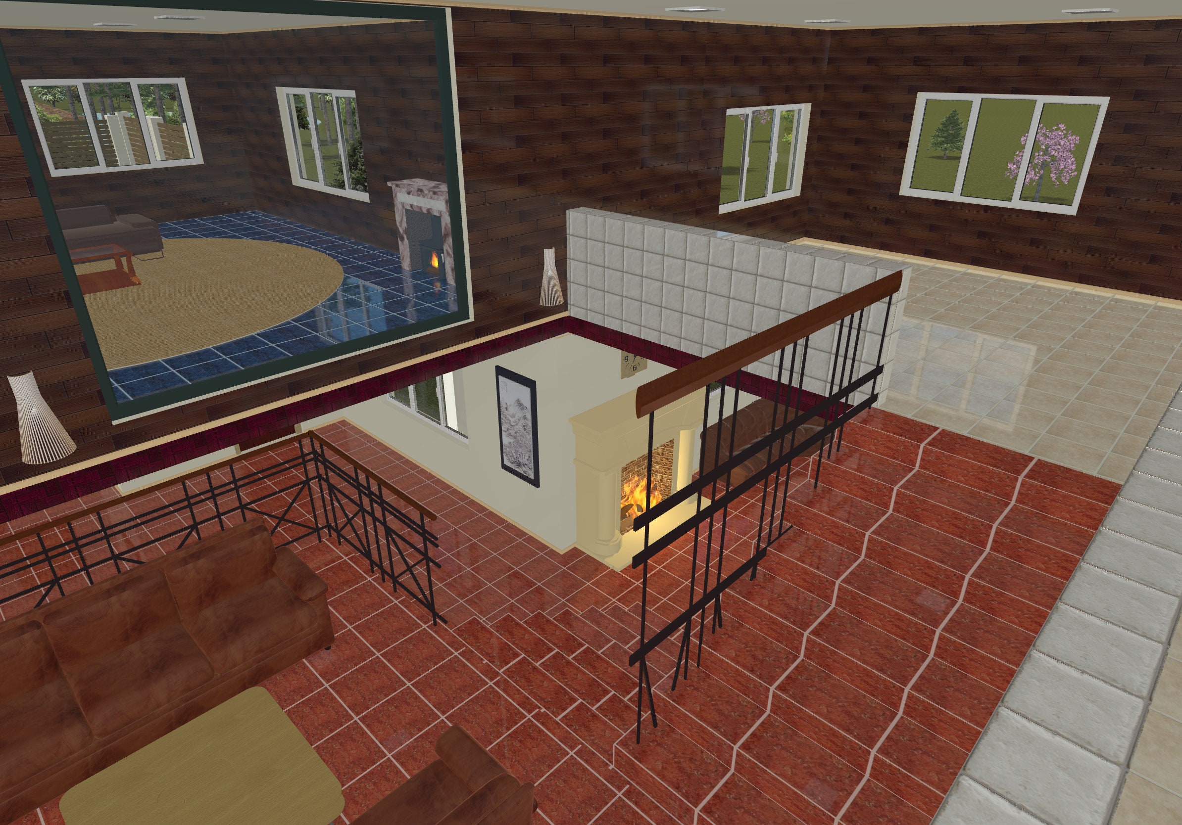 Kandi Ranch 2 Story Master up Custom Floor Plan W 2D and 3D Renders and ...