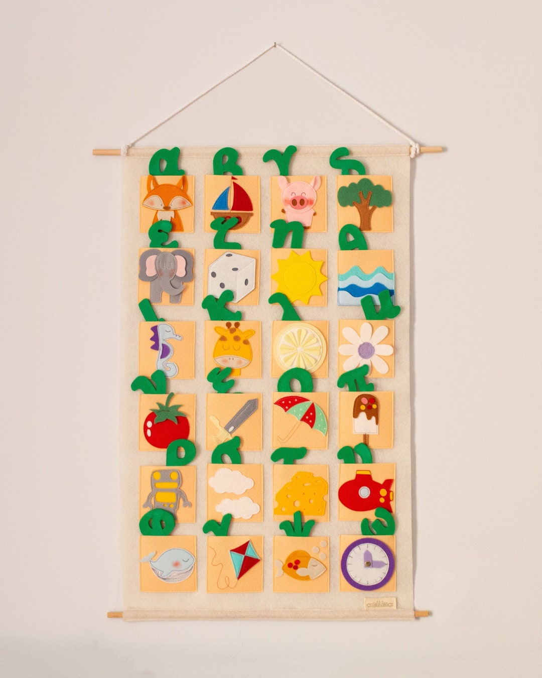 Greek Alphabet Felt Learning Game, Matching Toy, Learn Alphabet - Etsy