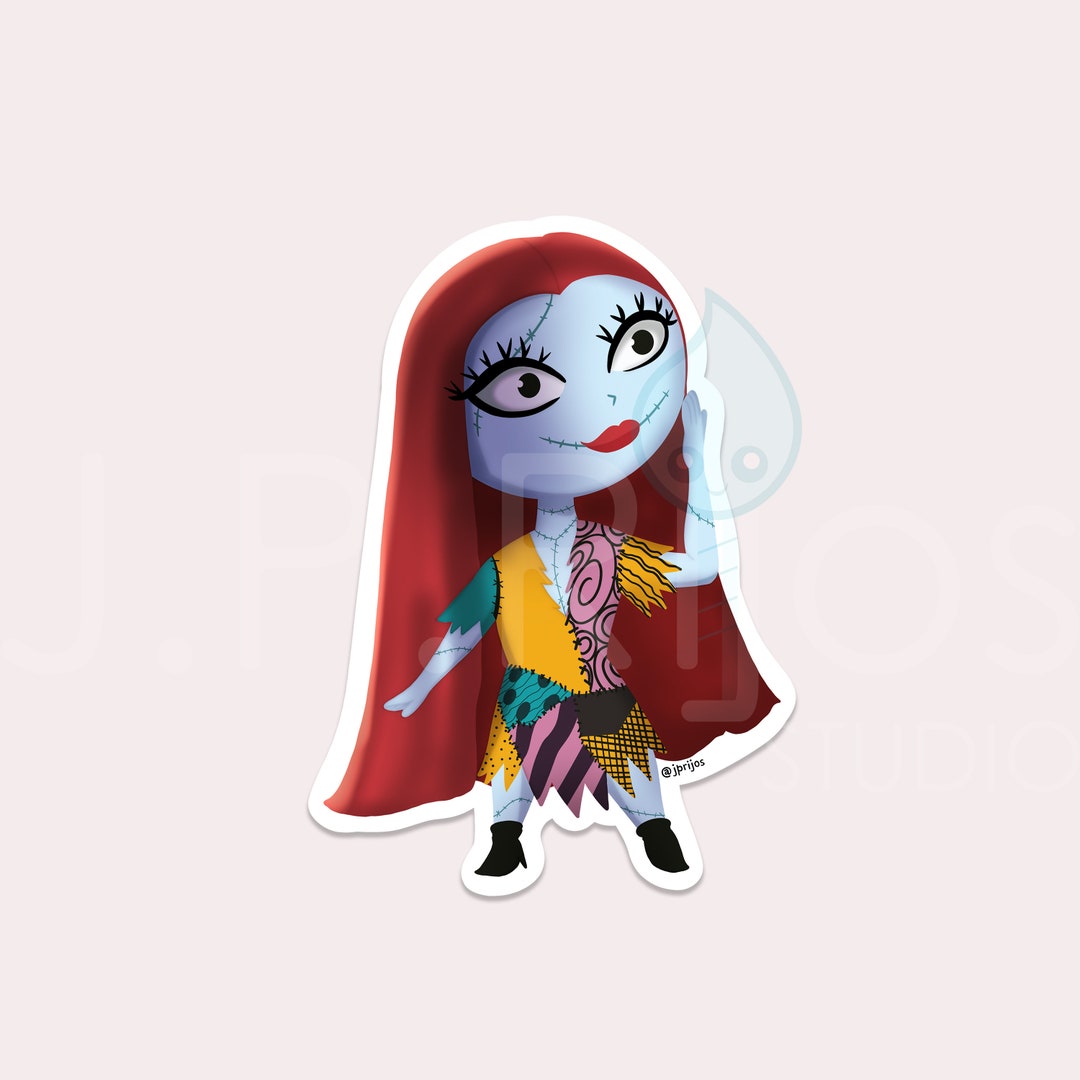 Sally Sticker Disney Laptop Stickers Disney Stickers Nightmare Before ...