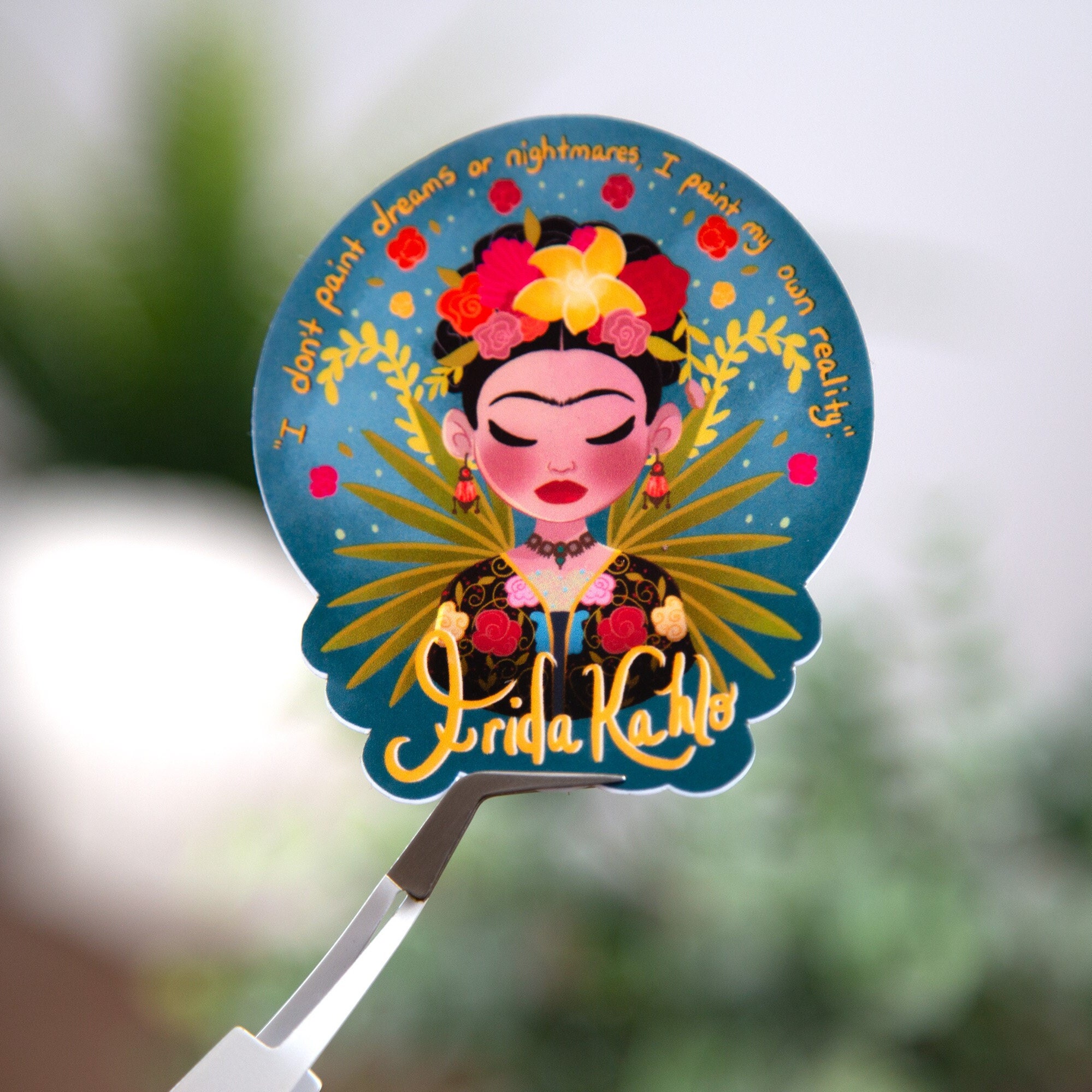 Vibrant Frida Kahlo Art Stickers - Iconic Mexican Artist Inspired ...