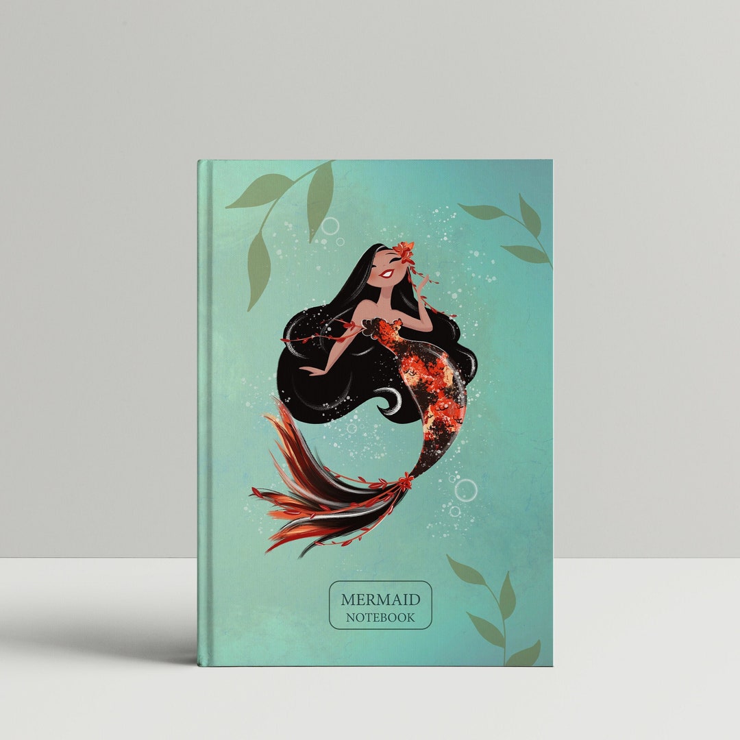 Koi Mermaid Notebook Fantasy Notebook Mermaid Journal Fantasy Journal ...