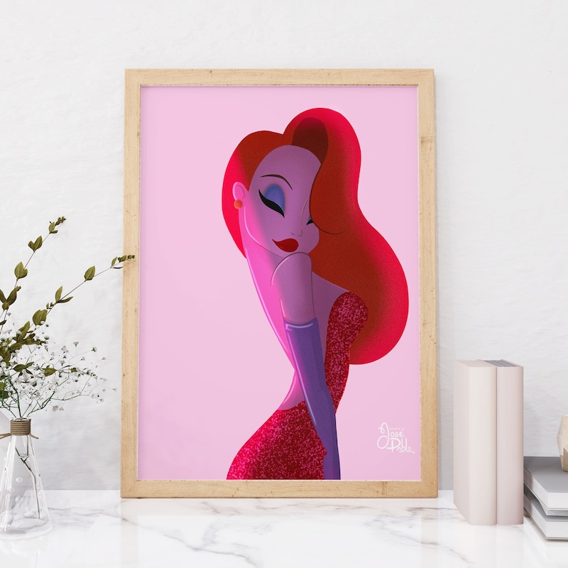 Jessica Rabbit - Etsy