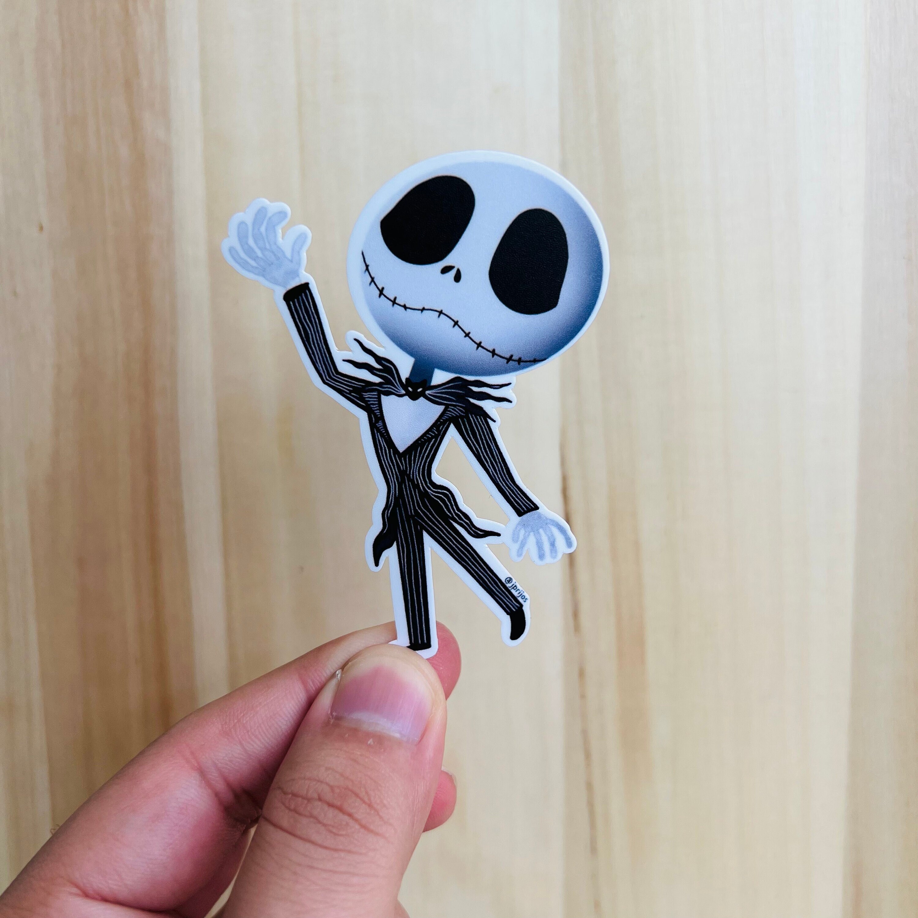 Jack Skellington Sticker Disney Laptop Stickers Disney - Etsy