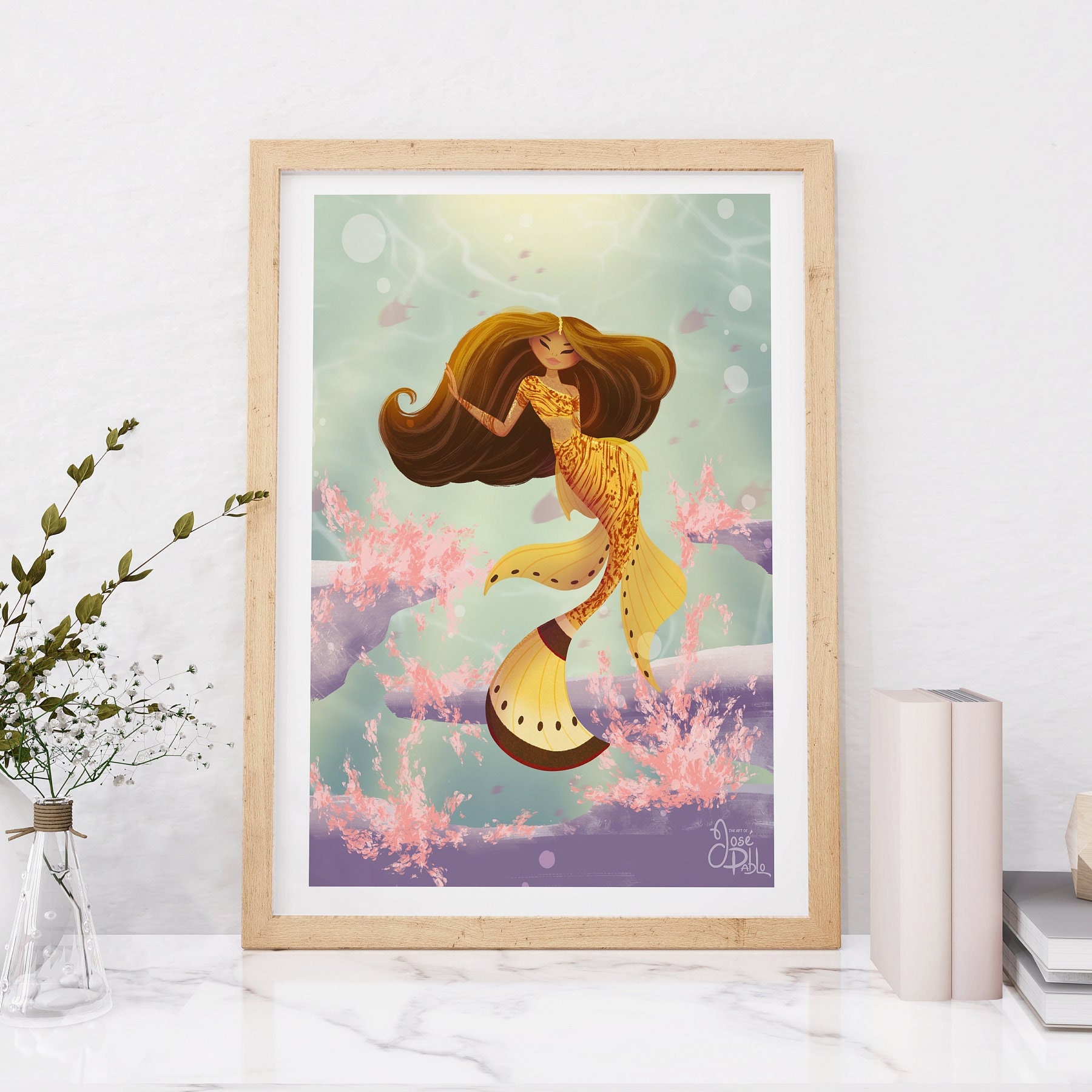 Ariel The Little Mermaid Painting