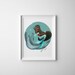 Turquoise Tropical Mermaid~ Mermaid Art Print ~mermaid Nursery~ Mermay ...
