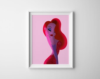 Roger Rabbit Art Pop - Etsy