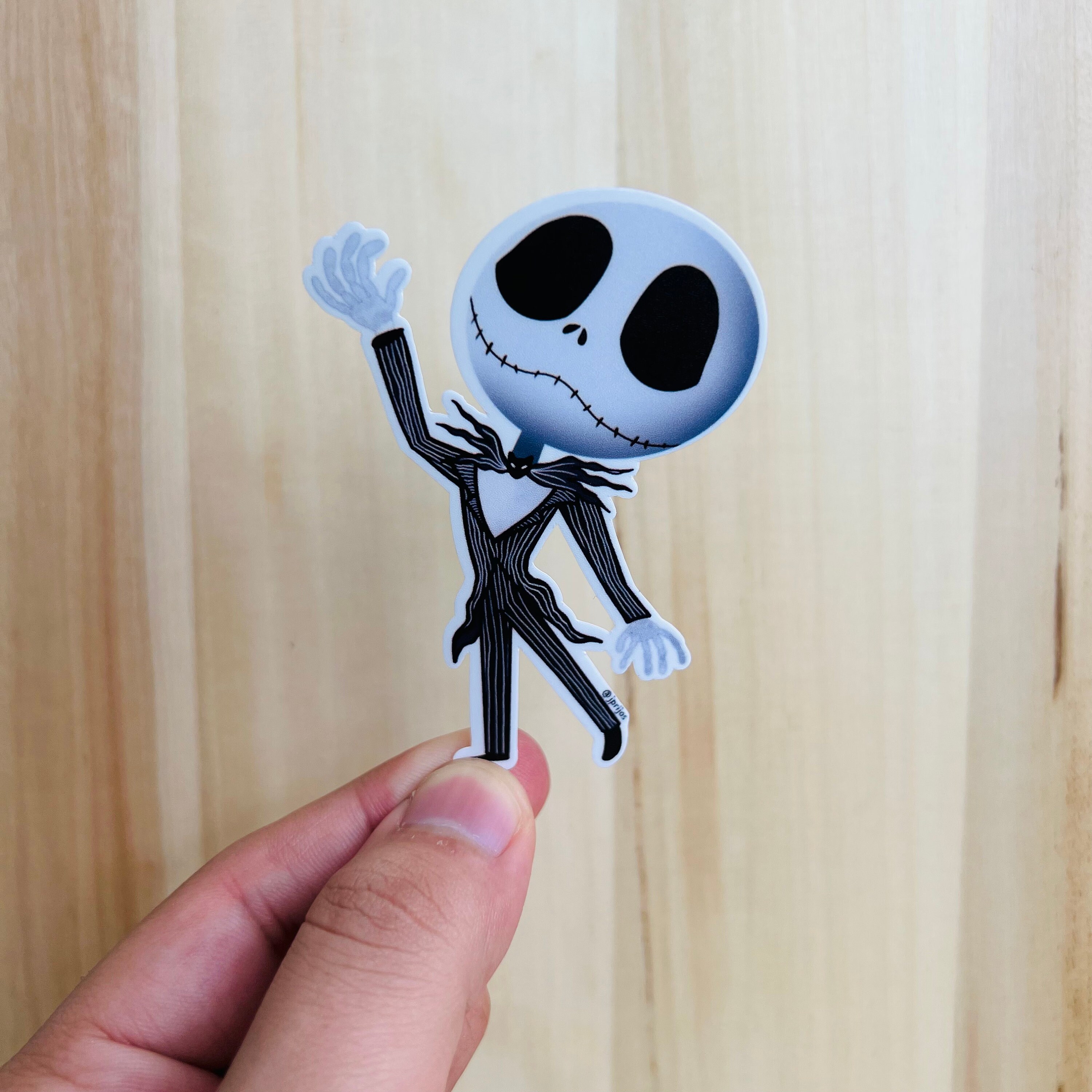 Jack Skellington Sticker Disney Laptop Stickers Disney - Etsy