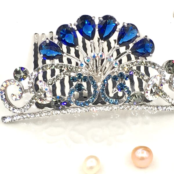 Tiara Comb - Etsy